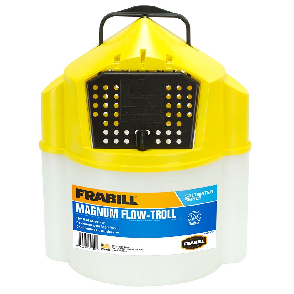 Frabill Magnum Flow Troll Shrimp Bucket 10 Quart – Field & Stream